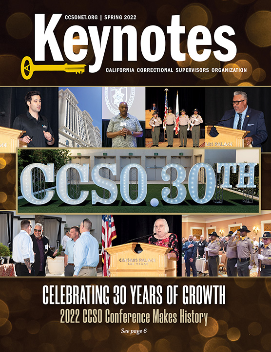 Spring 2022 - California Correctional Supervisors Organization, Inc.